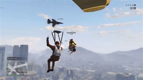GTA Online Parachute Vs Oppressor MKII YouTube