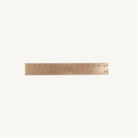 Brass Ruler Joli Jardin