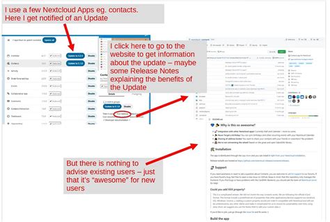 Release Notes For App Updates Please ℹ️ Support Nextcloud Community