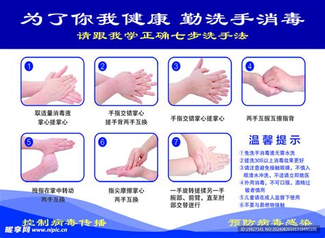 七步洗手法设计图psd分层素材psd分层素材设计图库昵图网