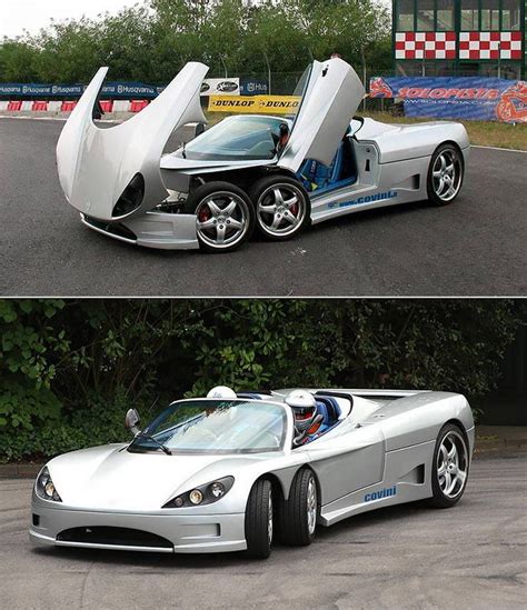 Covini C6w Six Wheeled Sensational Supercar Artofit