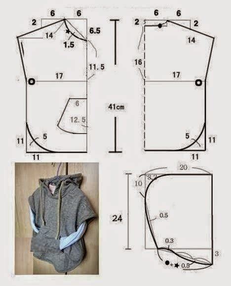 SUDADERA MANGA CORTA CON CAPUCHA