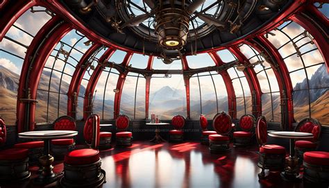 Viewing Area On An Airship By Clockworkgnome00 On Deviantart