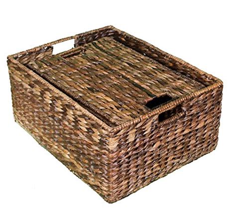 Birdrock Home Abaca Nesting Baskets 3 Baskets Environmentally