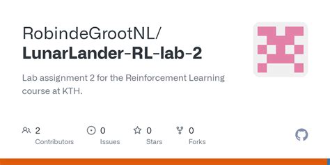 Github Robindegrootnllunarlander Rl Lab 2 Lab Assignment 2 For The