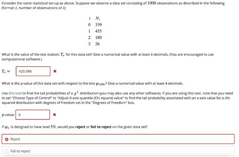 solved consider the same statistical set up as above
