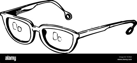 Glasses Vector Illustration Stock Vector Image And Art Alamy