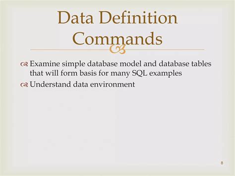 Introduction To Structured Query Language Sqlppt
