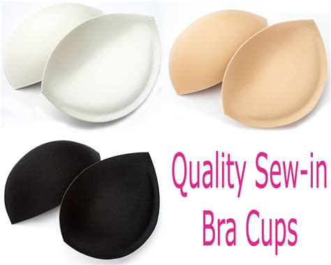 Sew In Bra Cups Quality Sew In Bra Cups Ivory Nude Black Glamour