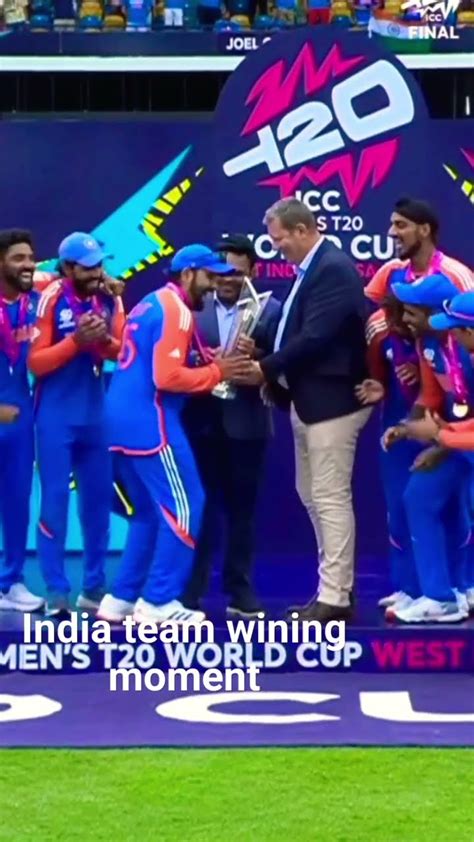 India Team Wining Moment Cricket India Winner Worldcup