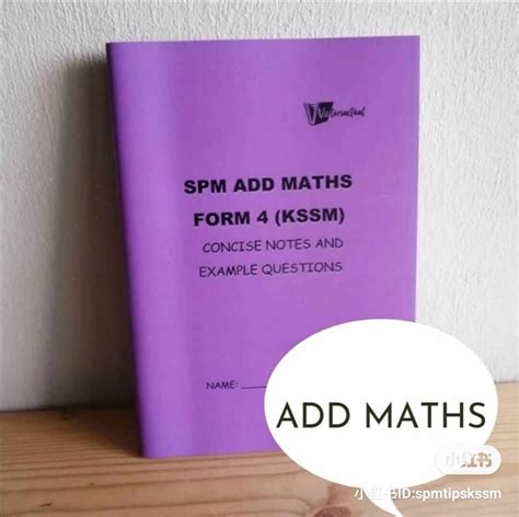A Spm Kssm 2022 Add Maths Notes Formulas Form 4 And 5 Victoriactual