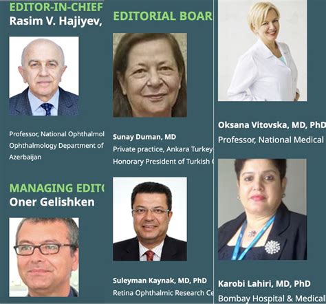 Explore And Contribute To «ophthalmology Cases And Hypotheses Journal Celebrating Five