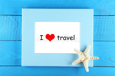I Love Travel Stock Image Image Of Colourful Sign English 53920993