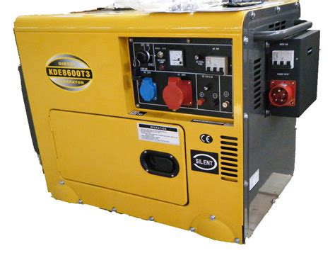 Silent Air Cooled Diesel Generator Diesel Generator And 6kva Diesel