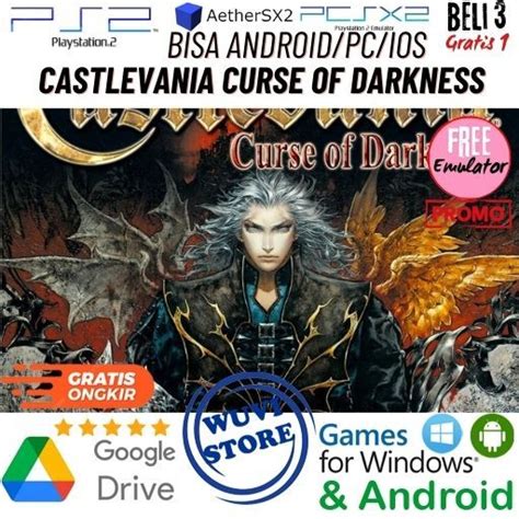 Jual PS 2 Castlevania Curse Of Darkness Bisa Di PC Android IOS