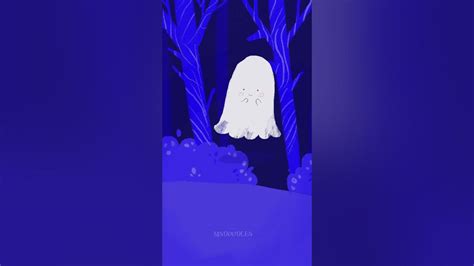 Cute Ghost Animation Shorts Youtubeshorts Animateddoodle Animated Procreate Animation