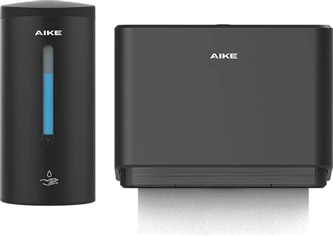 Aike Wall Mount Automatic Soap Dispenser And Paper Towel