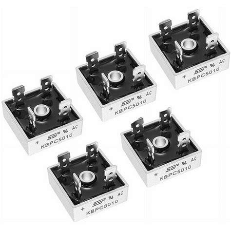 Kbpc5010 Single Phase Square Electronic Component Bridge Rectifier
