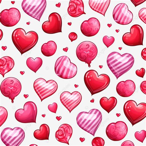 Valentine Heart Candy Pattern Drawing For T Wrap Love Balloon