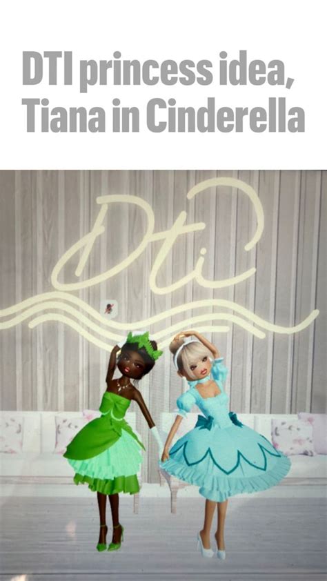 Dti Theme Princess Tiana Cinderella Princess