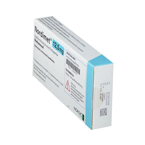 Nordimet® 12 5 Mg 1 St Mit Dem E Rezept Kaufen Shop Apotheke