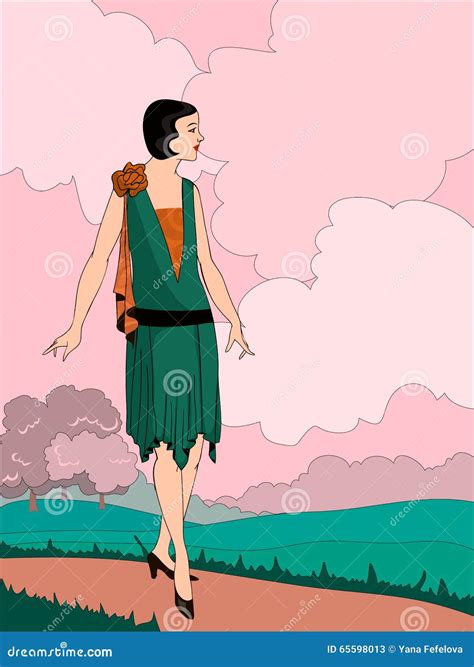 Twenties Styles Stock Illustrations 9 Twenties Styles Stock