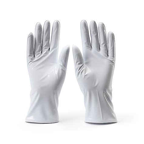 Premium Photo Medical Gloves On Clear Background