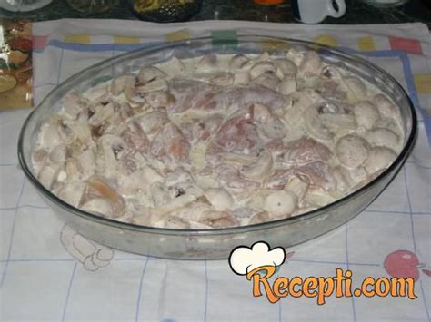 Piletina Sa Pečurkama I Pavlakom
