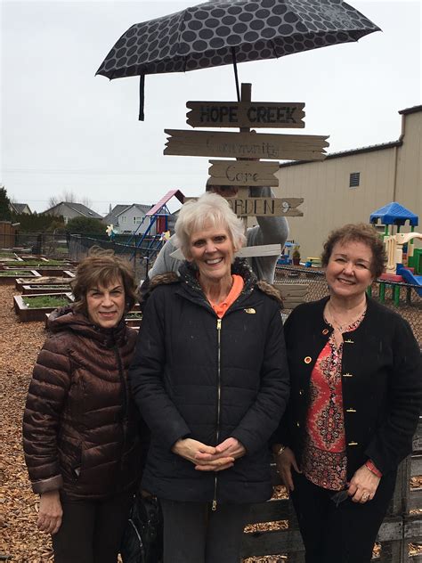 Hope Creek Community Care Garden Julie Cheryl Scheffer Kathi Mill