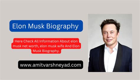 Elon Musk Net Worth 2022 Wife House Age Weight Height Biography