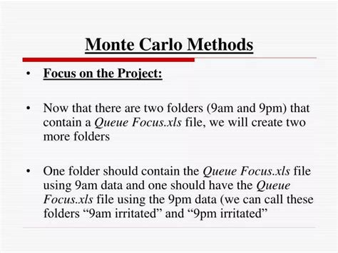 Ppt Monte Carlo Methods Powerpoint Presentation Free Download Id