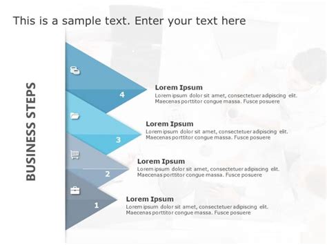 Free Business Steps 8 Powerpoint Template Slideuplift