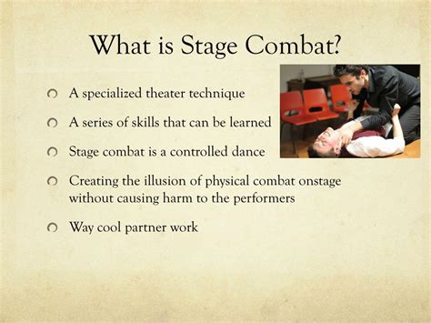Ppt Stage Combat Powerpoint Presentation Free Download Id2501641
