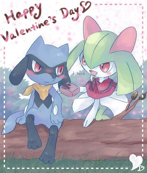 Kirlia X Riolu Kiriolu By Princesketchy On Deviantart