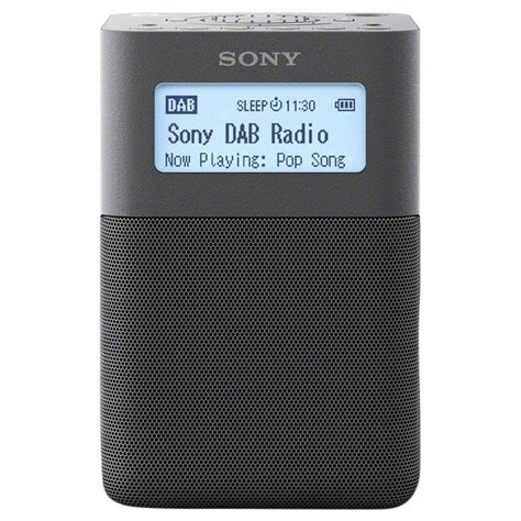 Sony Xdr V20d Dab Digital Alarm Clock Radio Grey Bax Music