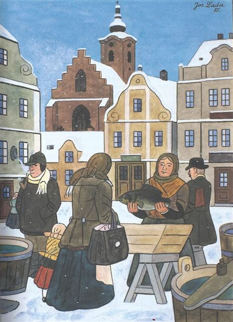 Počet Nejlepších Obrázků Na Téma Josef Lada Na Pinterestu 93 Praha Ilustrátoři A December