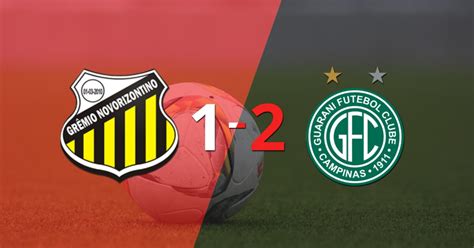 Guarani Sp Ganó Por 2 1 En Su Visita A Novorizontino Infobae