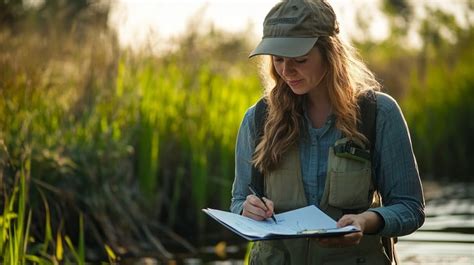 Free Researcher Recording Observations Image Download At Stockcake