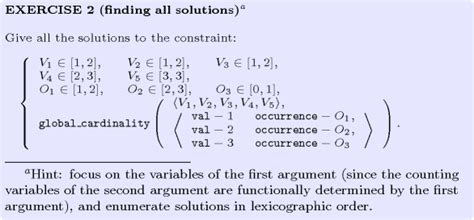 Global Constraint Catalog Cglobalcardinality