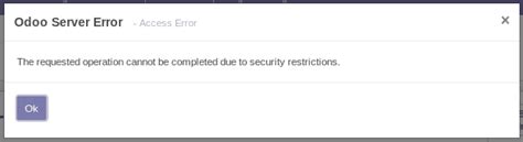 Raising Exceptions In Odoo 13