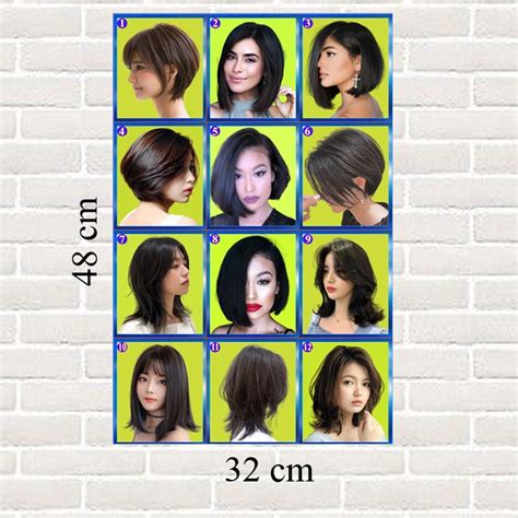Jual Poster Babershoppangkas Rambut Dan Salon Model Cewek Terbaru Shopee Indonesia