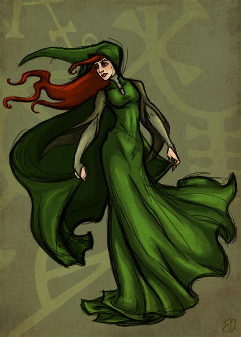 The Green Witch by MistressBlackwater on DeviantArt