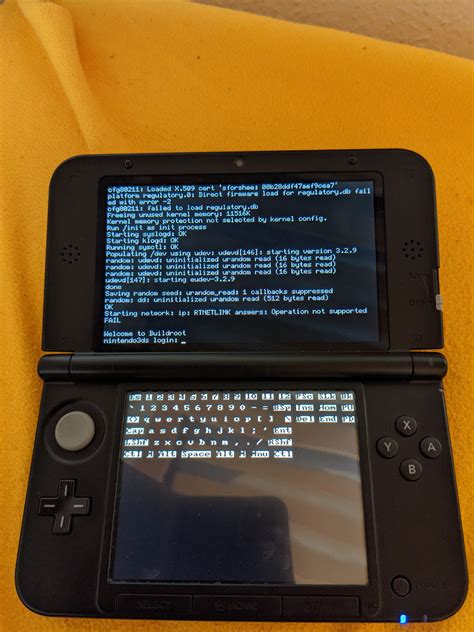 Linux Even Runs On A Nintendo 3ds R Linuxmasterrace