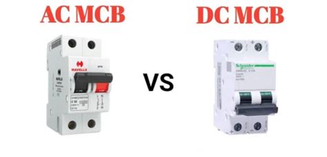 AC MCB Vs DC MCB Ein Detaillierter Vergleich