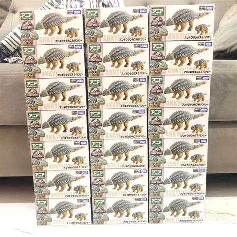 Promo Ania Ankylosaurus And Bumpy Jurassic World Takara Tomy Dinosaurus