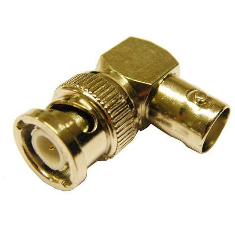 Adaptador Acodado BNC Macho A BNC Hembra CON