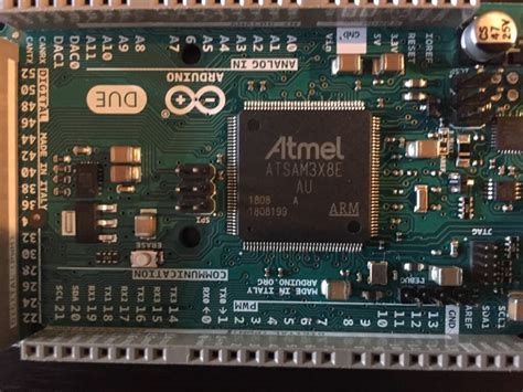 arduino due 32bit arm microcontroller