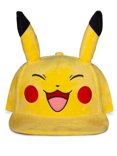 Kšiltovka Pokémon Happy Pikachu Plush Xzone Cz