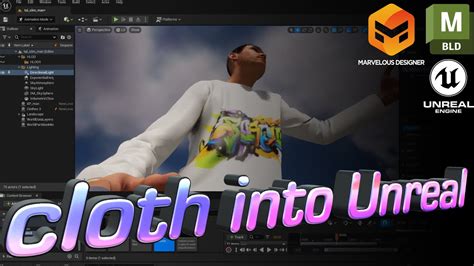 Animated Cloth Into Unreal Youtube