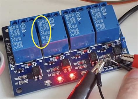 4 Channel Relay Not Behaving As Expected General Electronics Arduino Forum